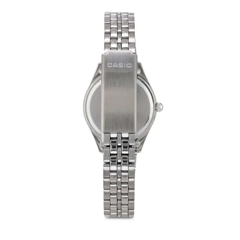 Casio Enticer Silver Dial Fashion Ladies Watch- LTP-1129A-7A | Watch ...