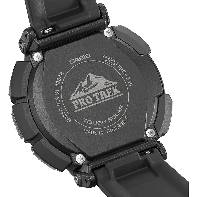 Casio Pro Trek Solar Powered Digital Dial Men's Watch- PRG-340-1 ...