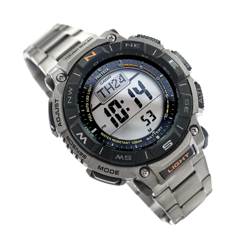 Casio Pro Trek Solar Power Digital Dial Men's Watch- PRG-340T-7DR ...