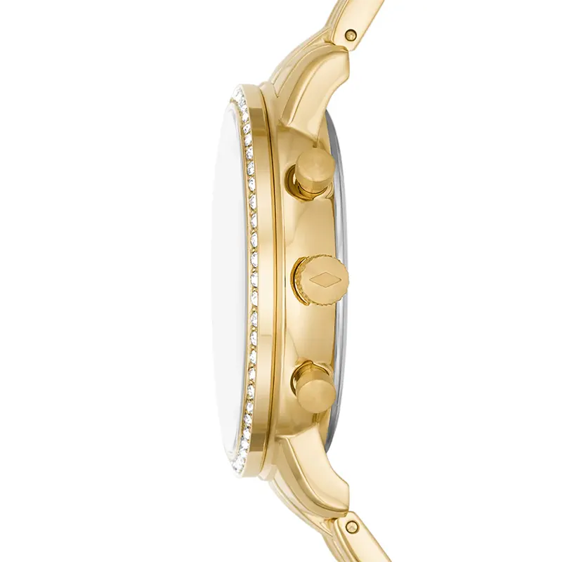 Fossil Neutra Chronograph Gold Dial Ladies Watch- ES5219 | Watch Shop BD