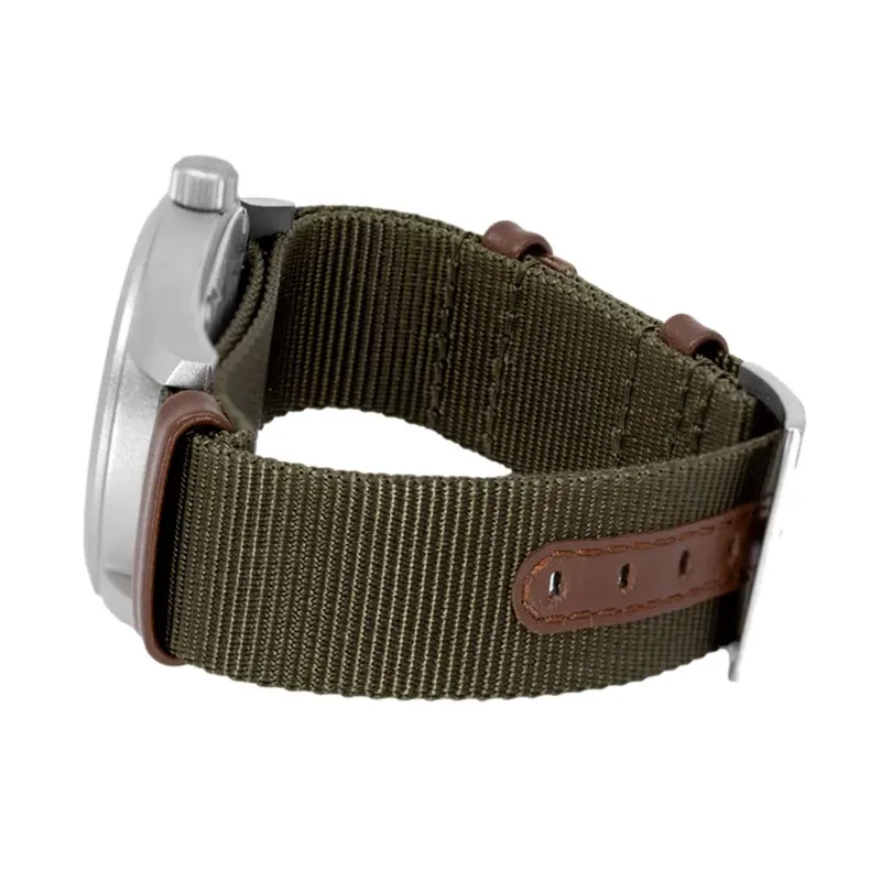 Hamilton Khaki Field Mechanical Textile Band Men's Watch- H69529933 ...