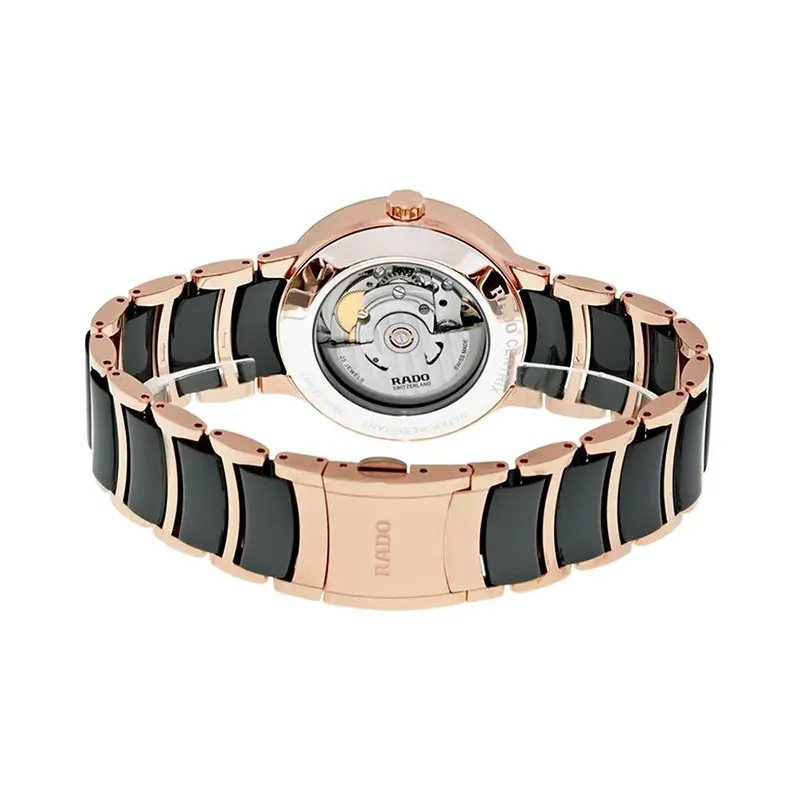 Rado Centrix Black Dial Two-tone Men's Watch- R30036712 | Watch Shop BD