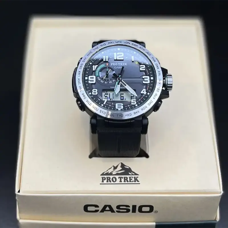 Casio PRO TREK Tough Solar Outdoor Men's Watch- PRG-601-1DR | Watch Shop BD