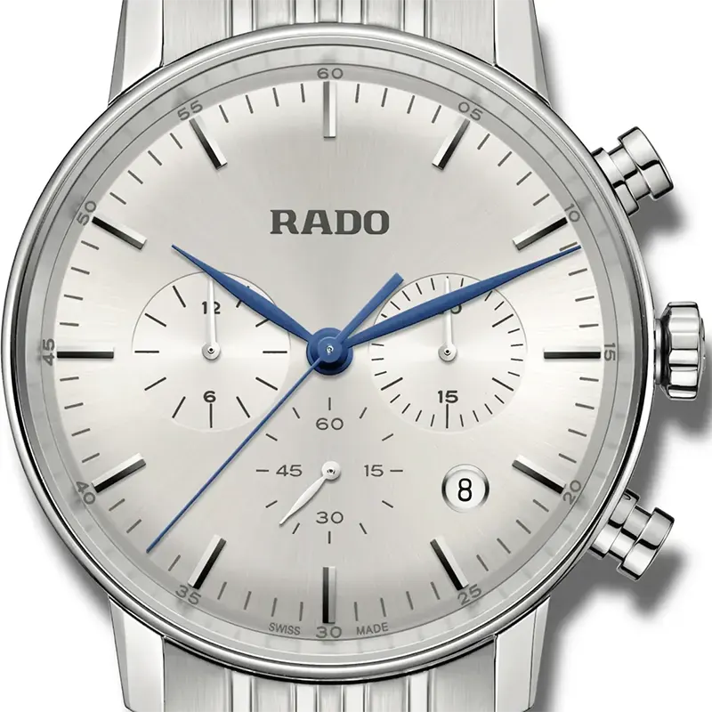 Rado Coupole Chronograph Swiss Quartz Men's Watch- R22910103 | Watch ...