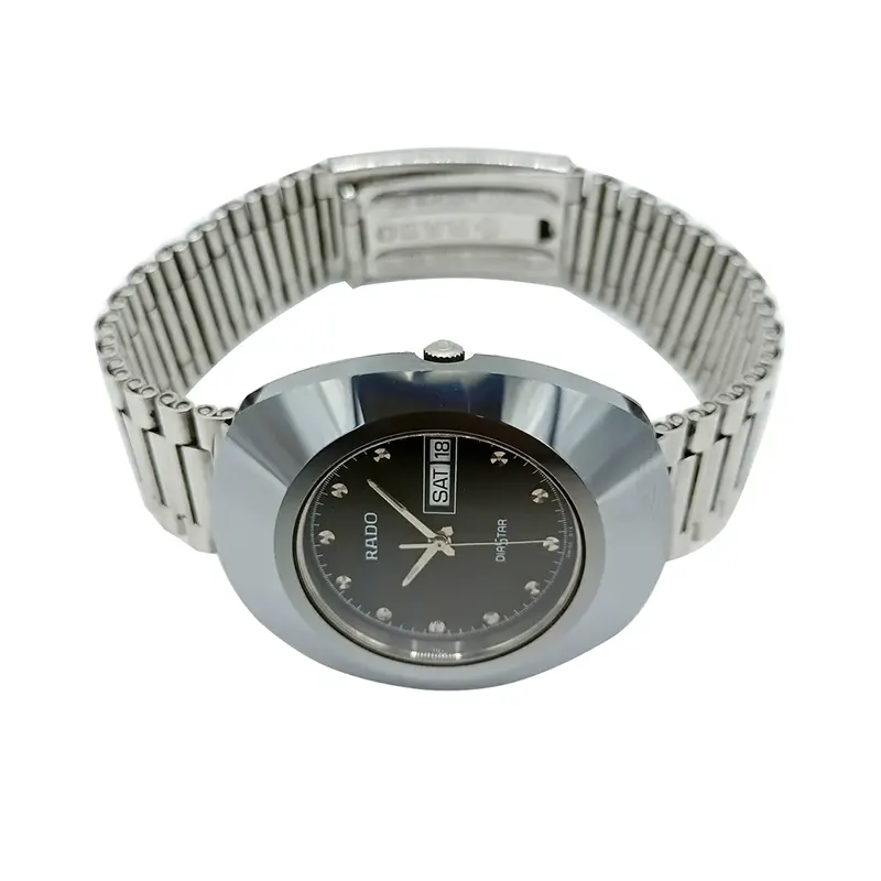 Rado DiaStar Quartz Original Black Dial Men's Watch- R12391153 | Watch ...