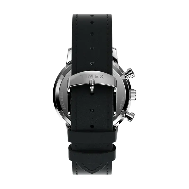 Timex Marlin® Chronograph Tachymeter Leather Men's Watch- TW2W10300 ...