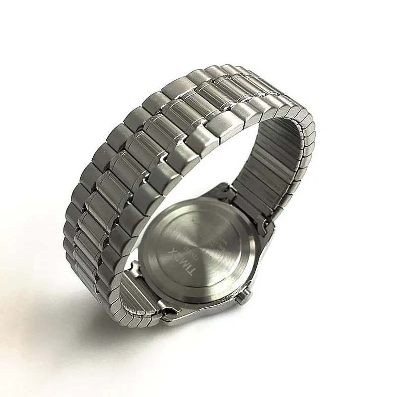 Timex Silver-tone Black Dial Unisex Watch- T2M932 | Watch Shop BD