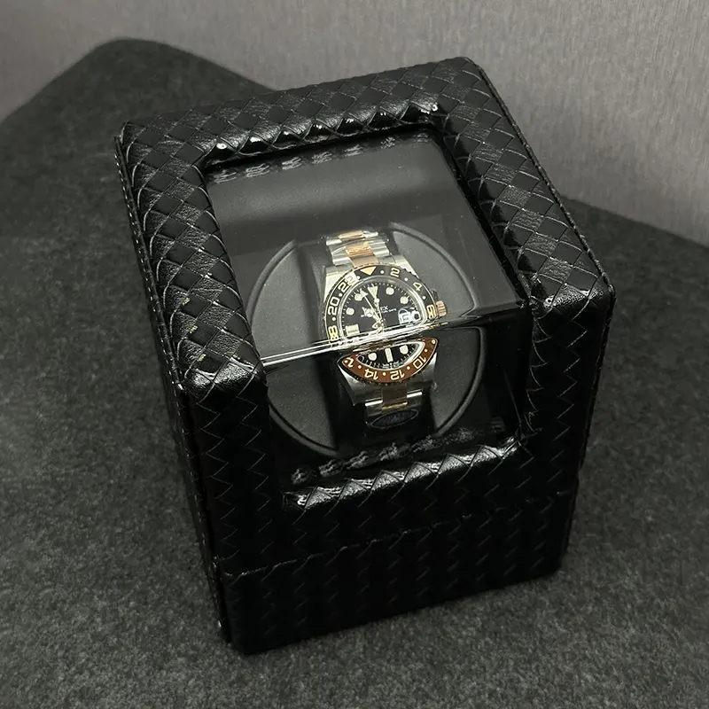 1 Slot Black Watch Winder for Automatic Watch Luxurious Design | Watch ...