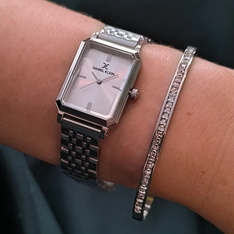 Daniel Klein Quartz Silver Dial Ladies Watch- DK.1.13785-1 | Watch Shop BD