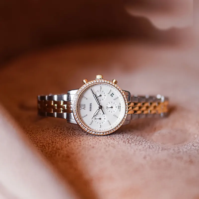 Fossil Neutra Chronograph MOP Dial Ladies Watch- ES5216 | Watch Shop BD