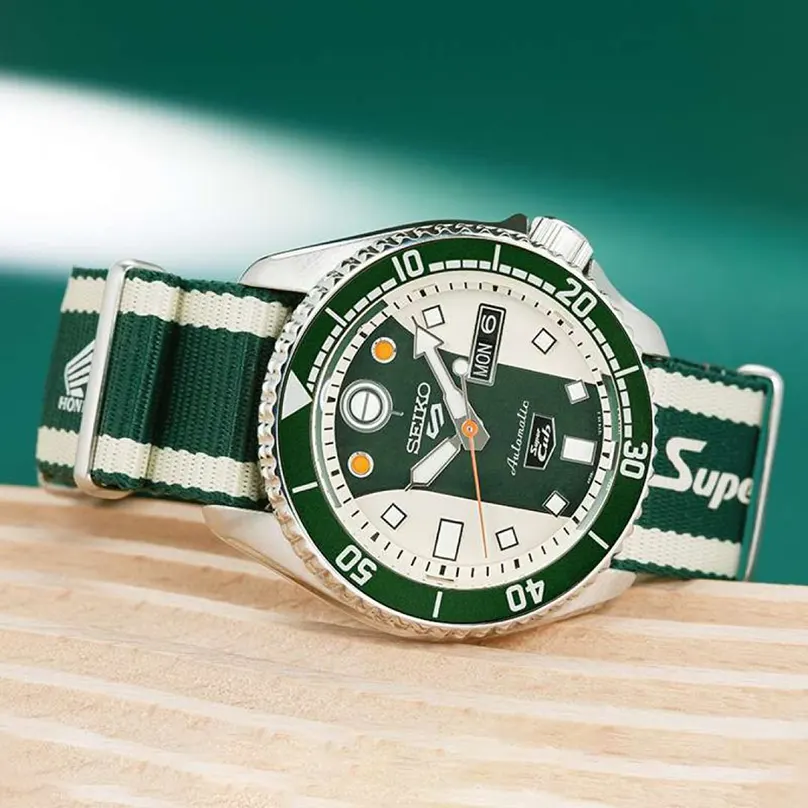 Seiko 5 Sports Honda Super Cub Limited Edition Men's watch- SRPJ49K1 ...