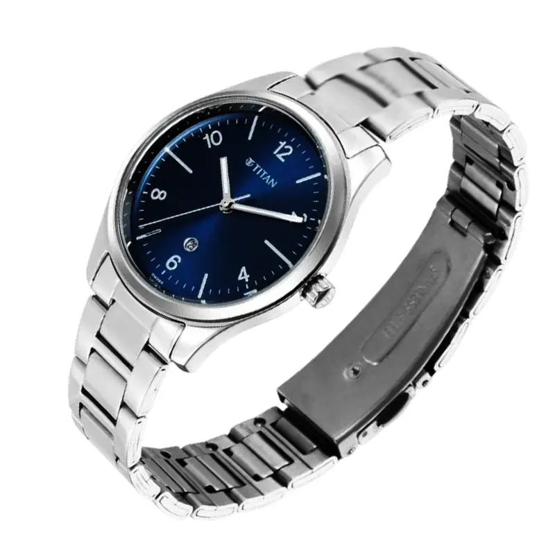 Titan Trendsetters Blue Dial Analog Ladies Watch- 2639SM07 | Watch Shop BD