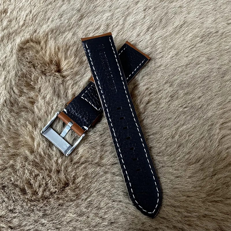 20mm Brown Ruxiang Sweat-Resistant Watch Strap – Replacement Band ...