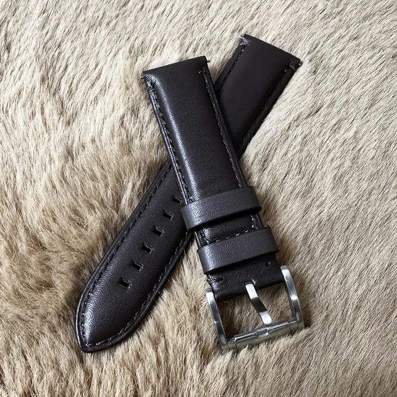 Fossil 22mm Coffee Leather Watch Strap -Craftsmanship Timepieces ...